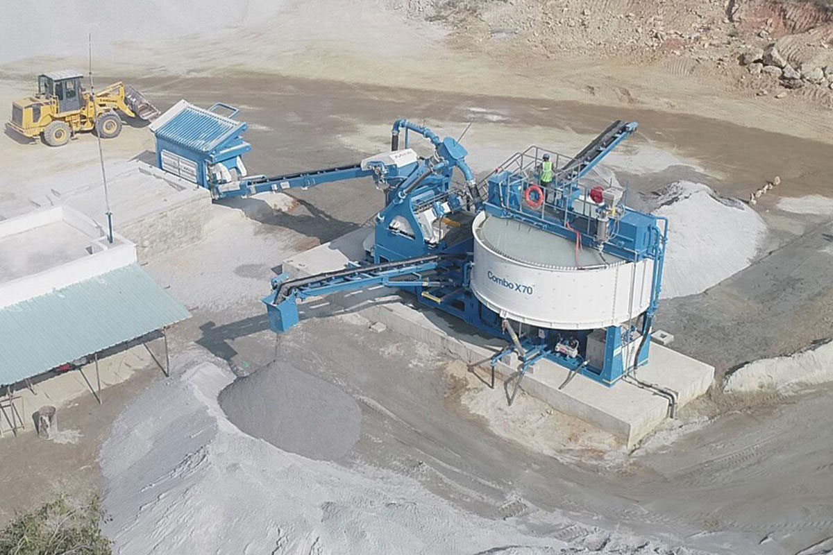 Manufactured Sand from Black Basalt | CFlo