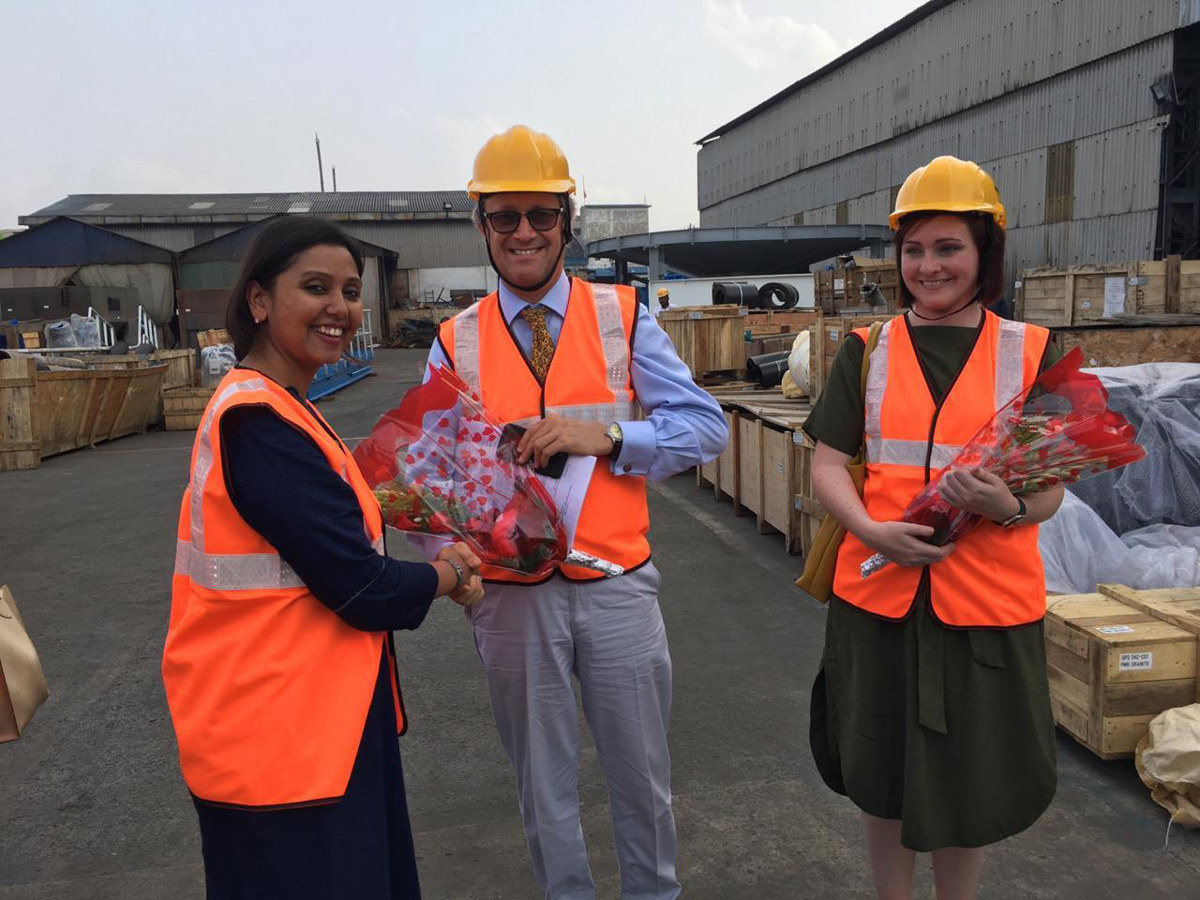 Rhiannon Harries visits CDE Asia Limited Workshop | CFlo