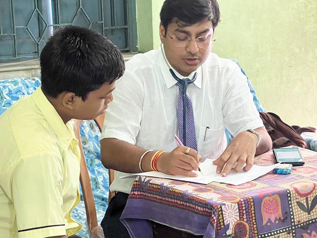 Paediatric consultation conducted at SAMPARC | CFlo